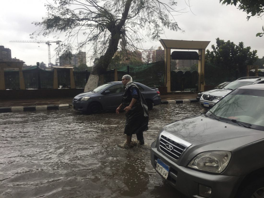 Heavy thunderstorms bring flooding to Egypt, killing five | News ...